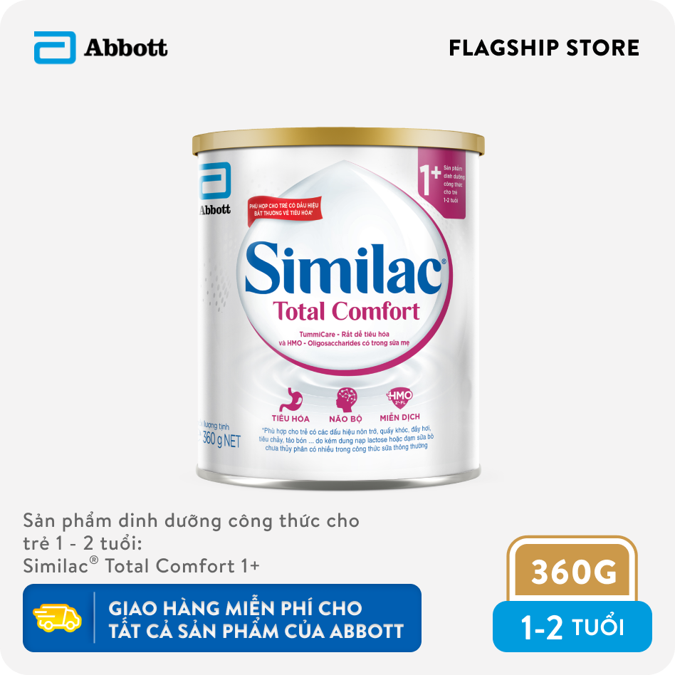Similac Total Comfort 1+ (1-2 tuổi) 360g